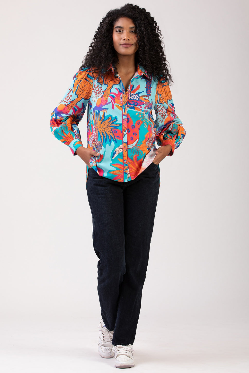 Sharona Puff Sleeve Shirt – Be You Be One